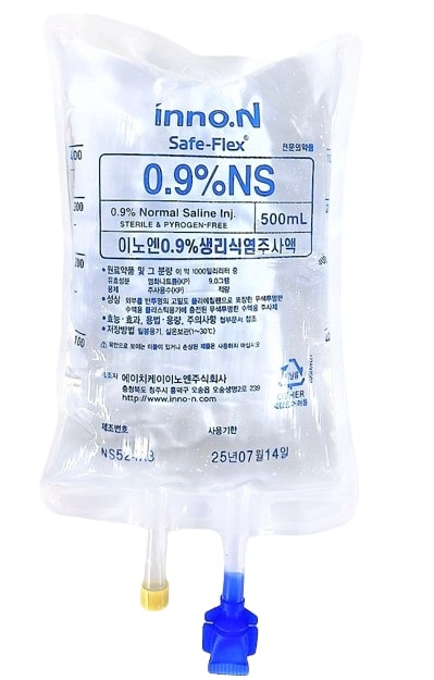 이노엔 생리식염 주 [500ml] ( Normal saline inj (inno.N) [500ml]) | 의약품정보 | 의료정보 ...